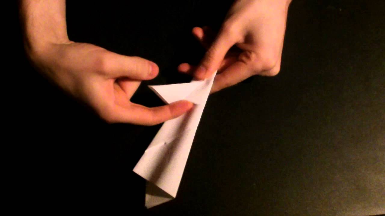 How To Make A Paper Dart - YouTube