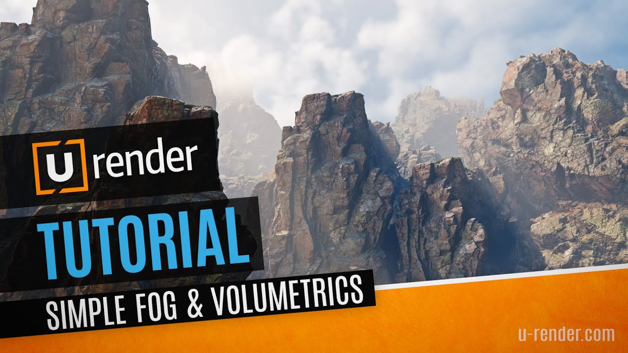 Simple and Volumetric fog - U-RENDER Tutorial - YouTube