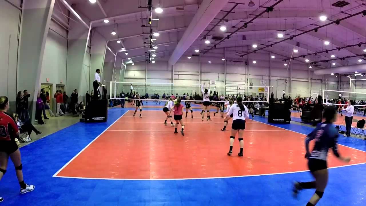 Morgan Kline, #21, 2016 Setter, Blocking/Joust - YouTube