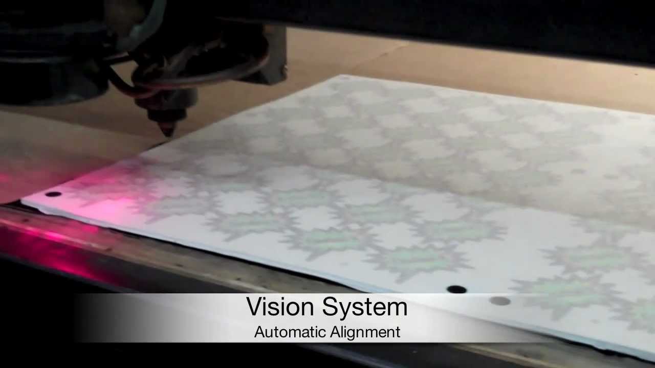 RMS Laser - Vision System - YouTube