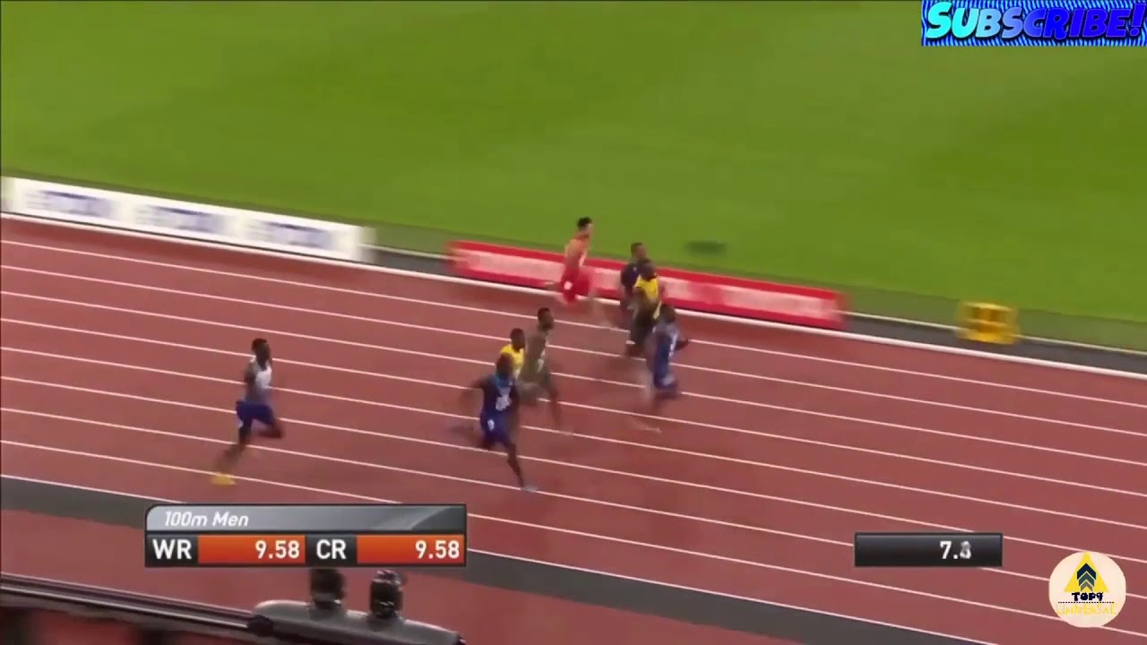 Teknik Memasuki Garis Finish Atletik Lari Jarak Pendek - YouTube