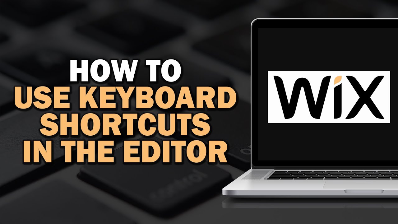 How To Use Keyboard Shortcuts In The Editor On Wix (Easiest Way) - YouTube