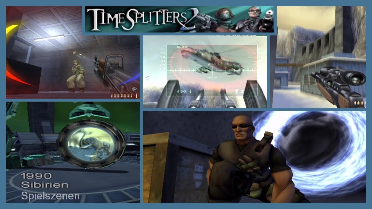 TimeSplitters 2 - Level Sibirien Easy - Gameplay - YouTube