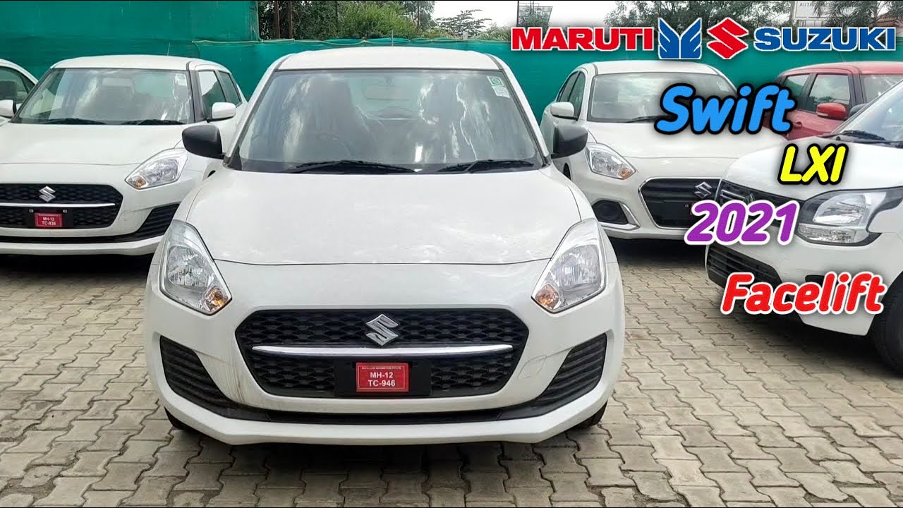 Maruti Suzuki Swift LXI Facelift 2021 Interior On Road Price Walkaround ...