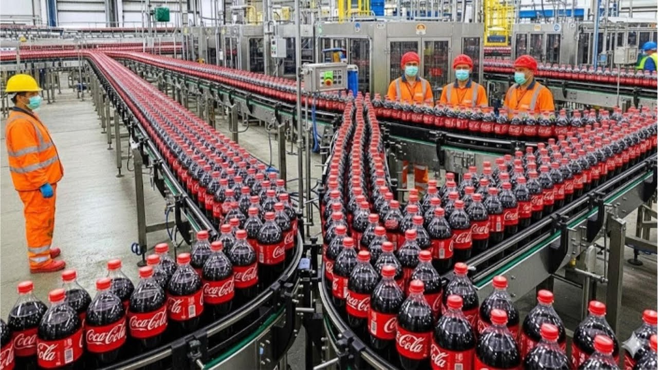 Inside the Coca-Cola Factory: How Coca-Cola Is Made Today. Billion ...