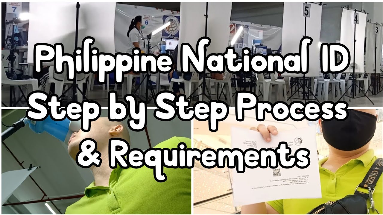 Philippine National ID l Step by Step Process & Requirements 😃 - YouTube