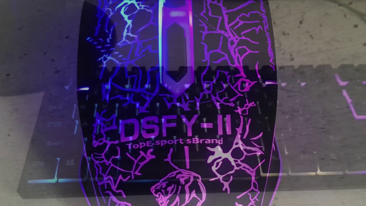 DAFY k13 Mouse & Keyboard Gaming - YouTube