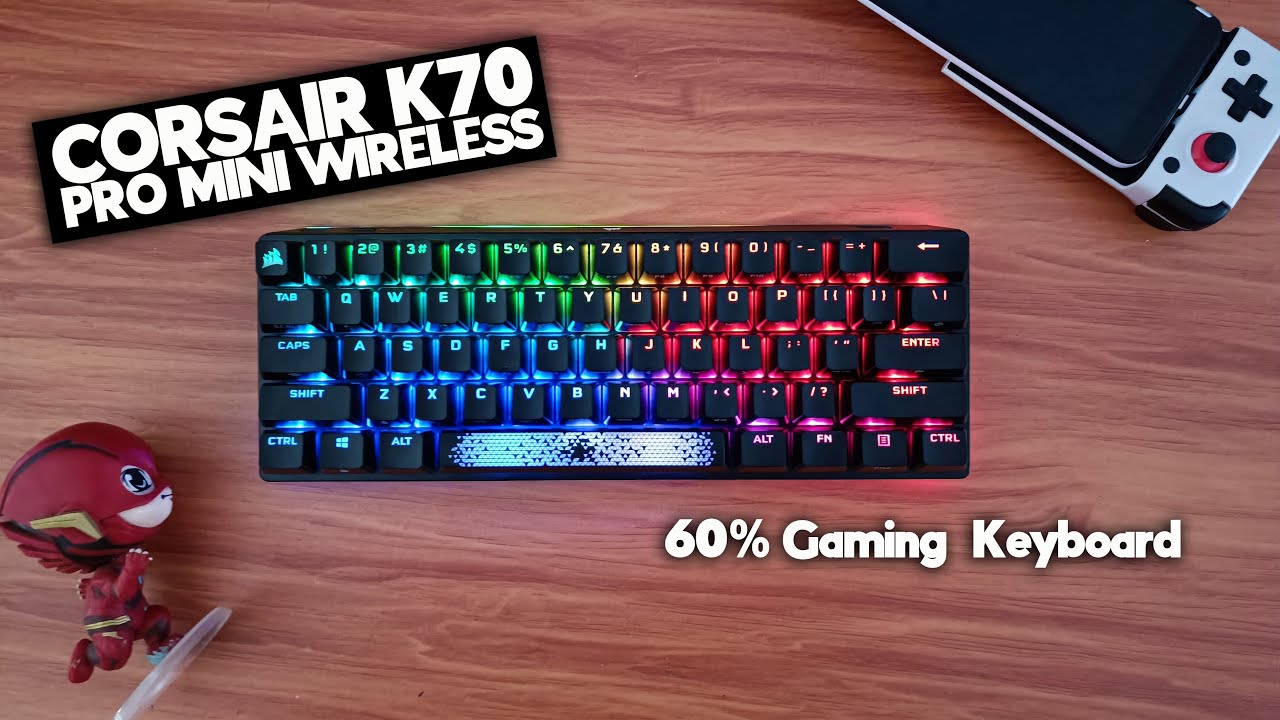 Ini Keyboard 60% Terbaik? Corsair K70 Pro mini Wireless - YouTube