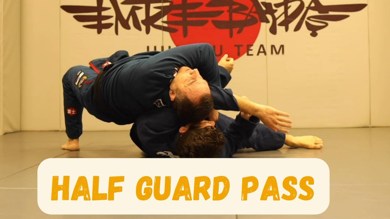 Half guard pass - JIUJITSU - YouTube