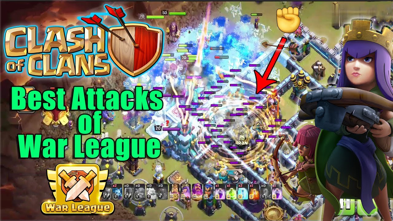Best Attacks of 7 Days War League High Level Players - Clash of Clans ...
