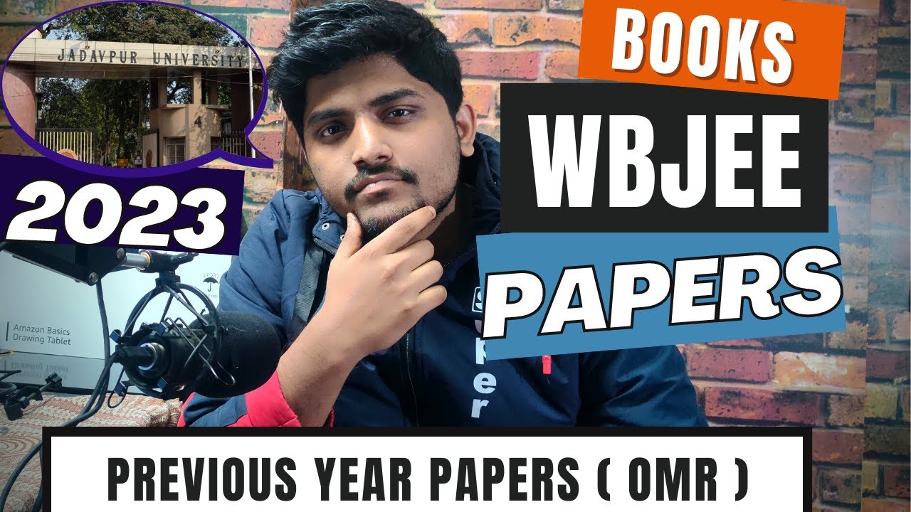 Wbjee 2025 Previous year papers | Books for wbjee - YouTube