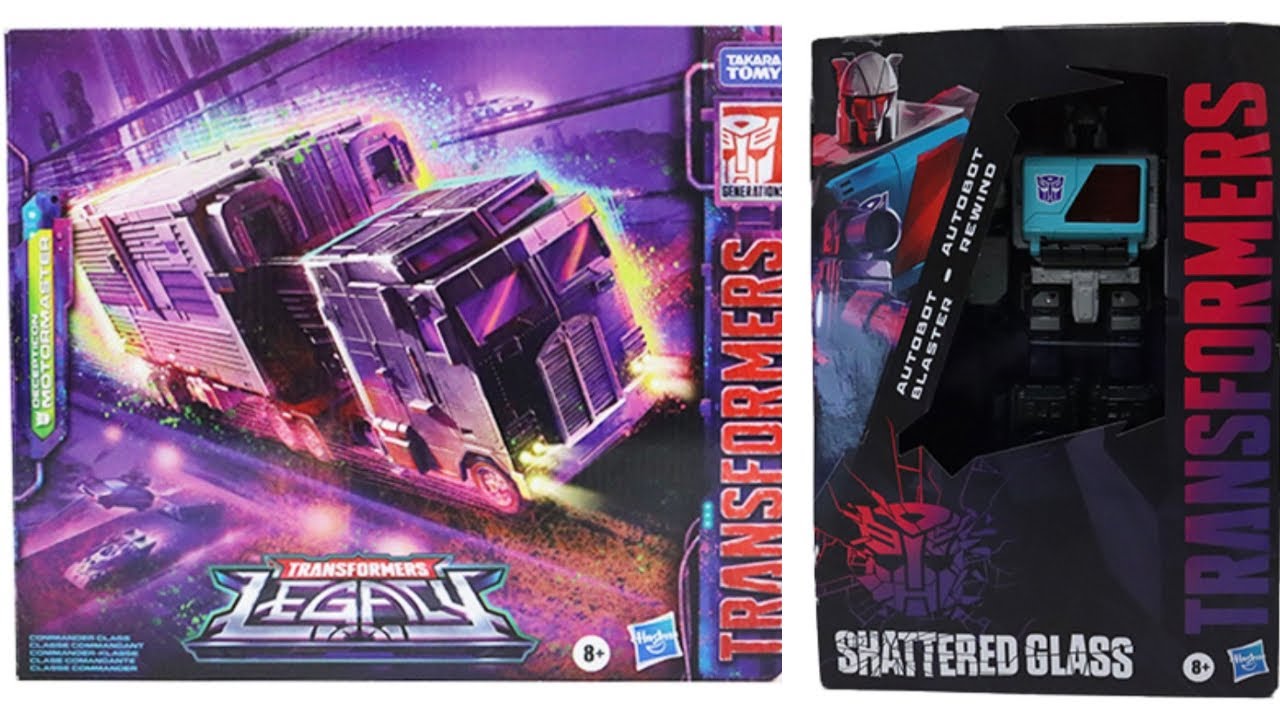 Transformers LEGACY Commander MOTORMASTER/MENASOR/SHATTERED GLASS ...