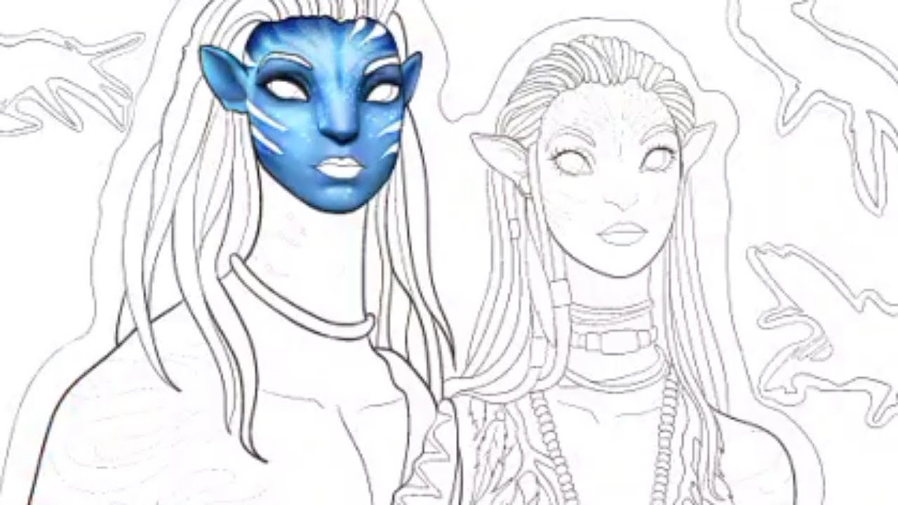 How To Draw Avatar The Way of Water 2022 - YouTube