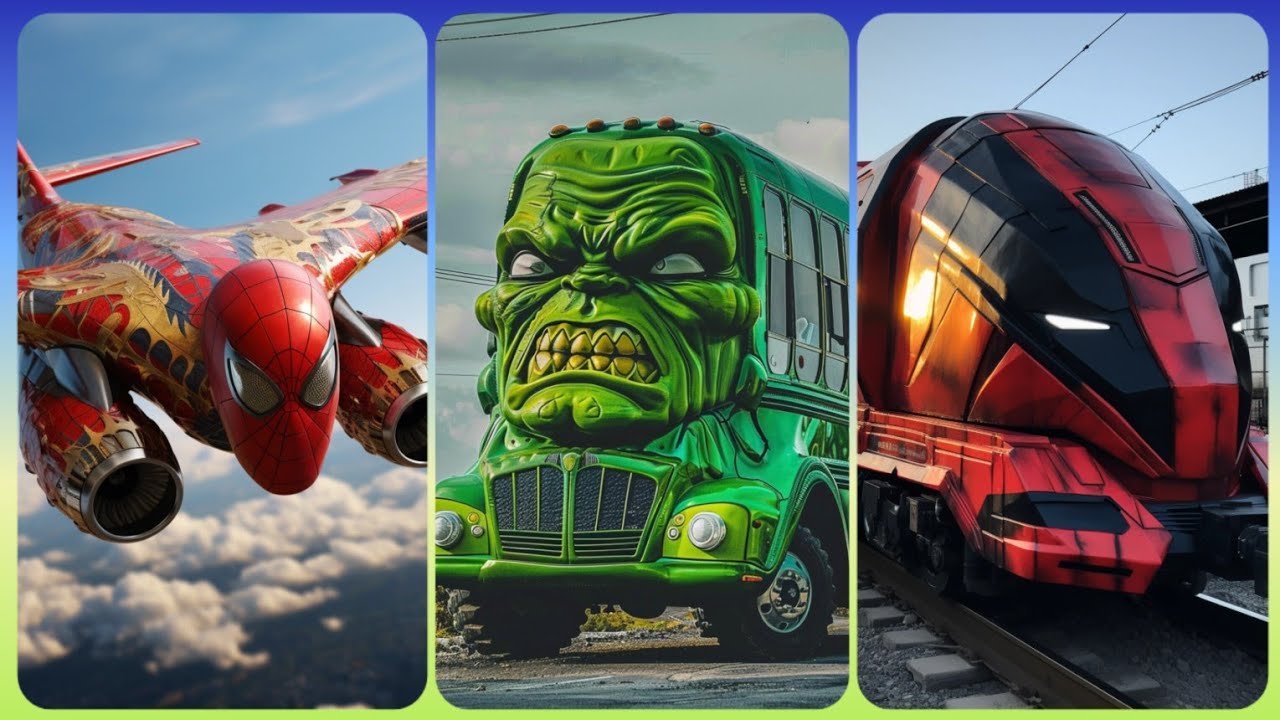 power full avengers best vehicle (part 19) 😁 #marvel #avengers # ...