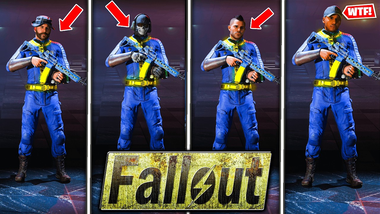 NEW Tracer Pack FALLOUT VAULT DWELLER BUNDLE 😍 VATS EFFECT in MW3 ...