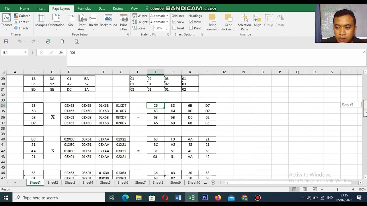 ENKRIPSI DAN DESKRIPSI MENGGUNAKAN METODE AES (ADVANCED ENCRYPTION ...