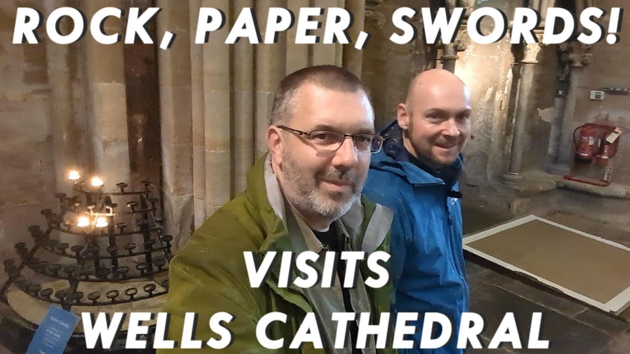Rock, Paper, Swords! Visits Well Cathedral - YouTube