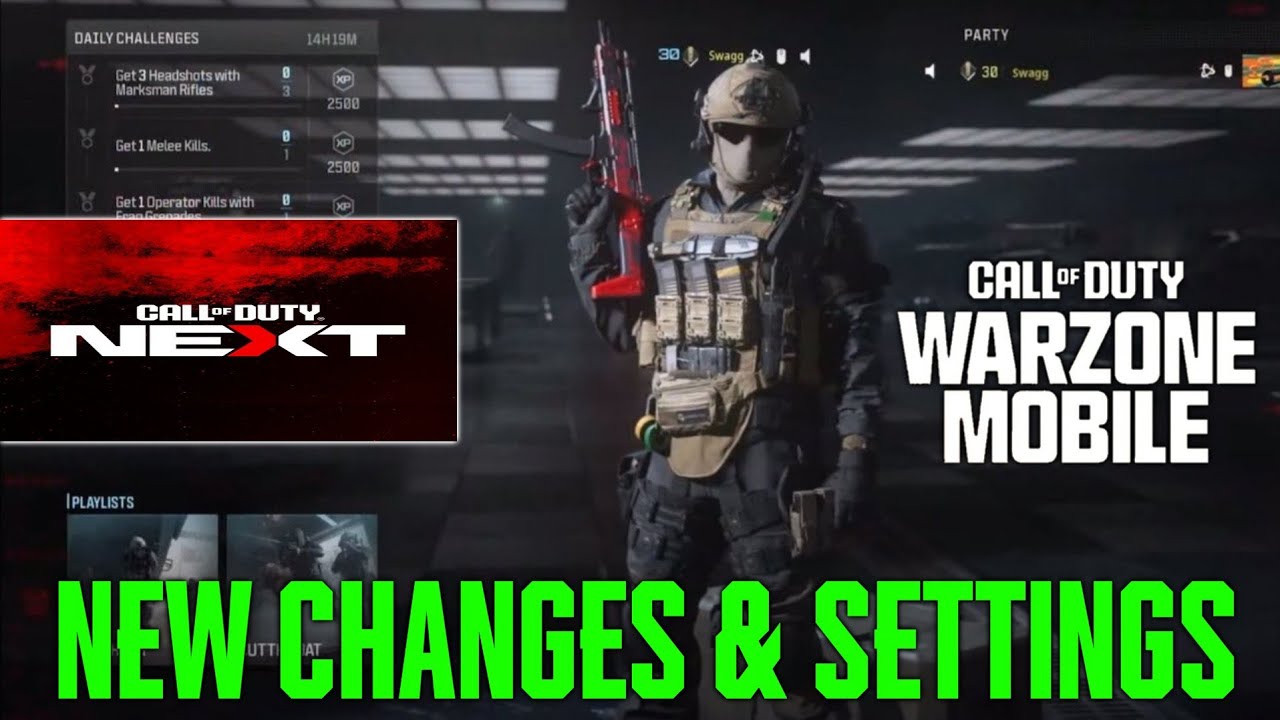 Warzone Mobile New Changes & Settings | Call Of Duty Next | Cod Warzone ...