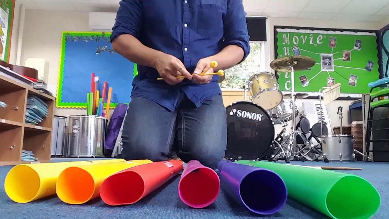 Pop songs played on Boomwhackers - KS1/KS2 music - YouTube