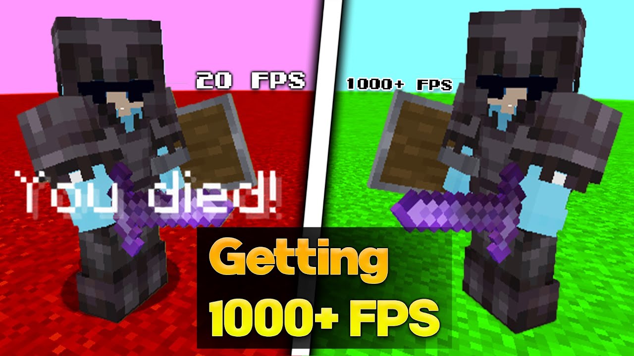 Insane Minecraft FPS Boost: From 20 to 1000+ FPS in Minutes! 🚀 - YouTube