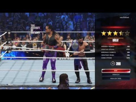 WWE 2K24: Undisputed Tag Team Championship Match: The Judgment Day vs ...