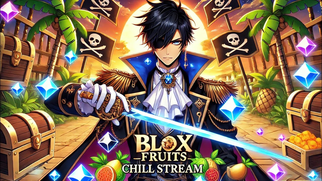 Roblox blox fruits chill stream!!! - YouTube
