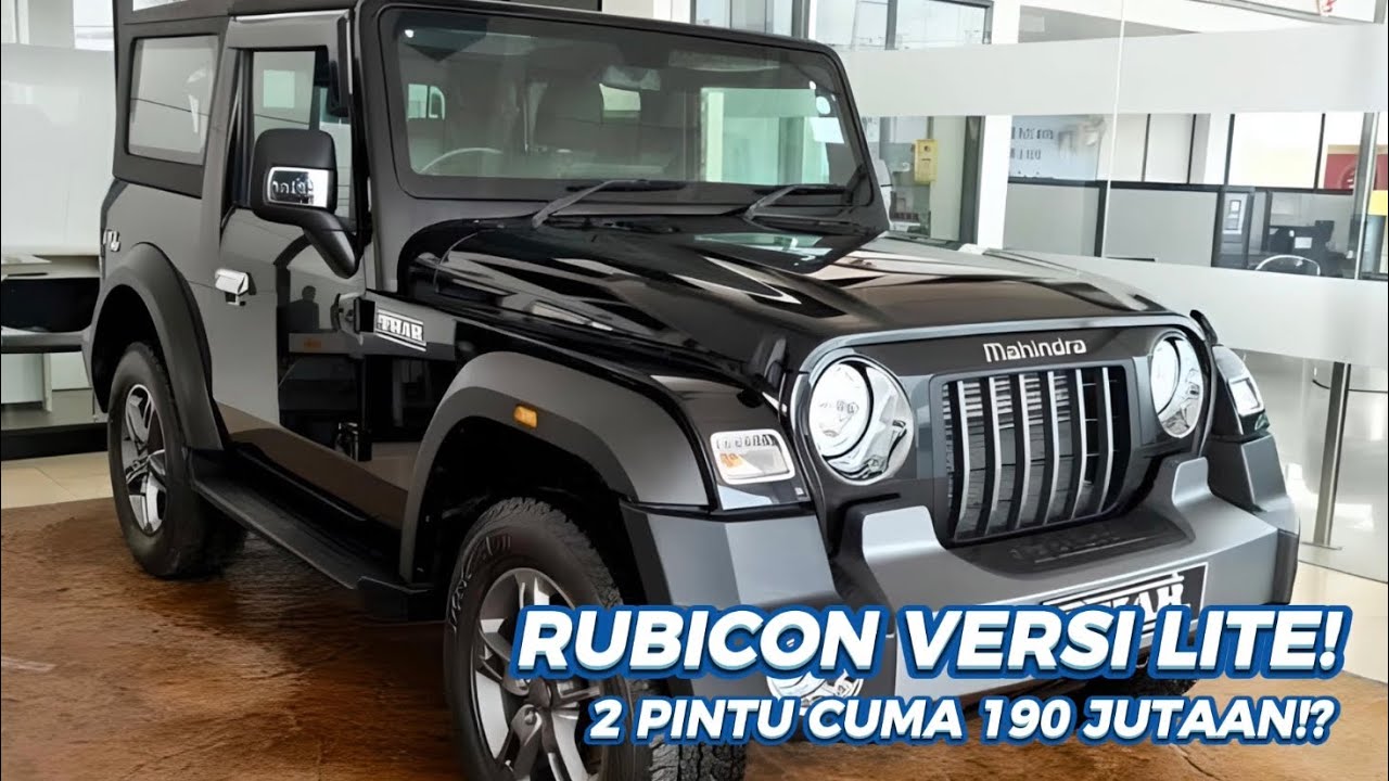 VERSI MURAH RUBICON! Cuma 190 Jutaan! Siap Masuk Indonesia!? - YouTube