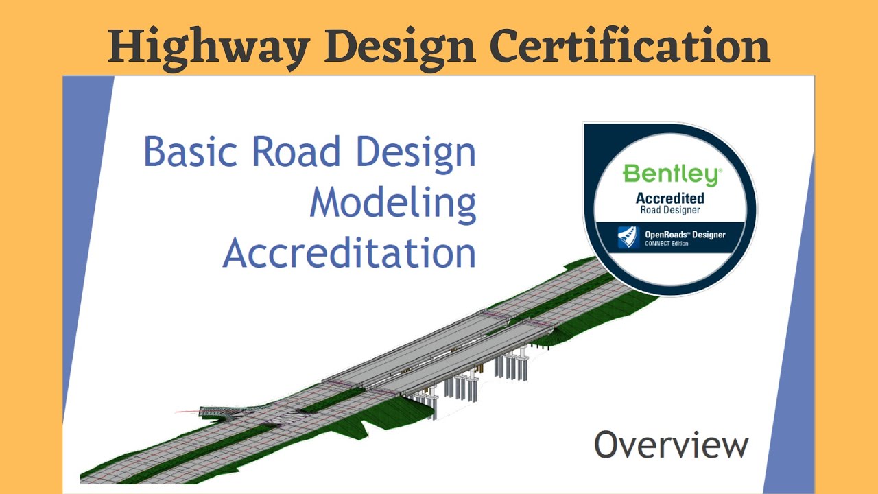 Bentley Highway Designing Free Course - YouTube