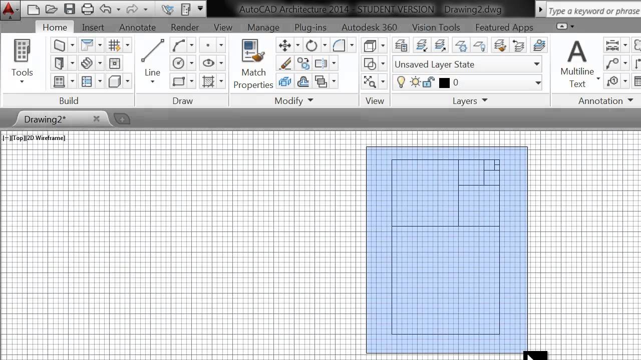 LATTC Arc 160 Video 3 AutoCAD Step by Step Project ONE - YouTube