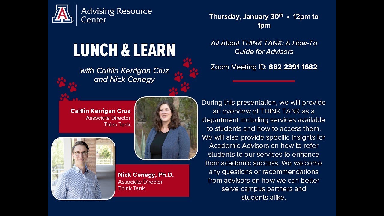 All About THINK TANK A How To Guide for Advisors January Lunch & Learn ...