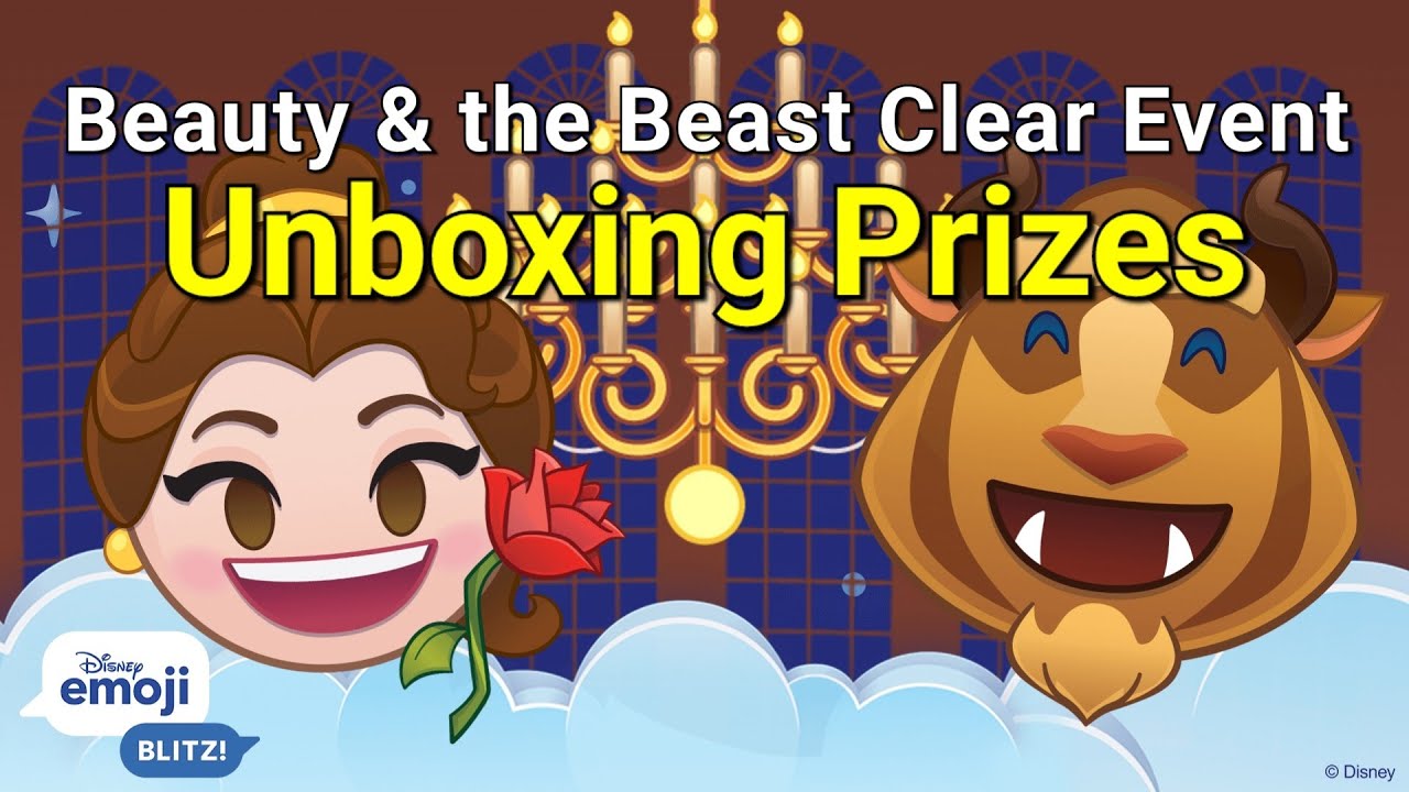 Beauty & the Beast Clear Event Prizes (09/2022) - Disney Emoji Blitz ...
