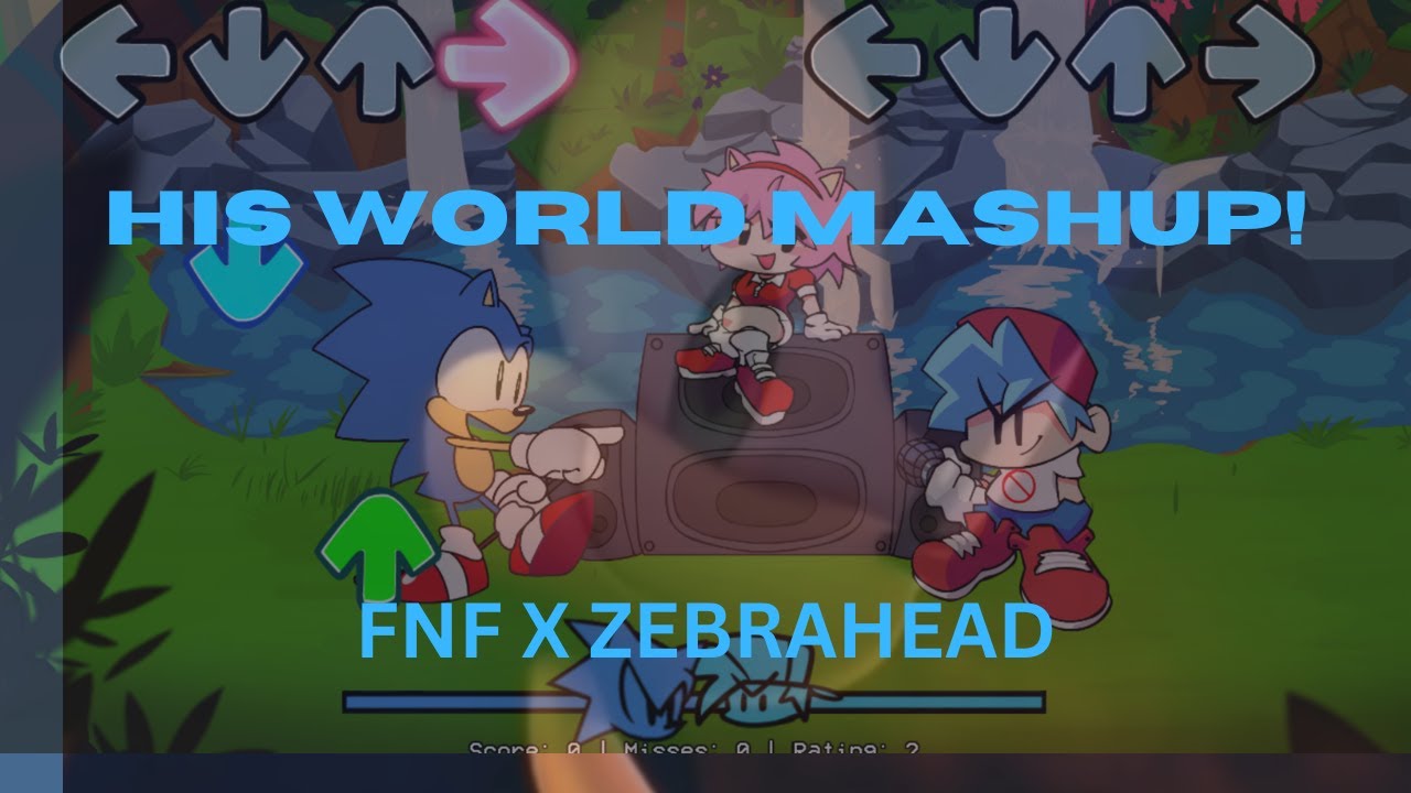 His world mashup! (fnf x zebrahead) - YouTube