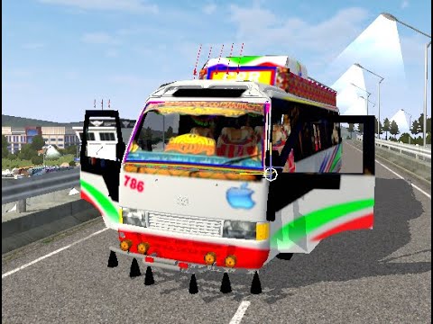 new Toyota coaster bus pakistan new mod Bus Toyota coaster bus mod ...