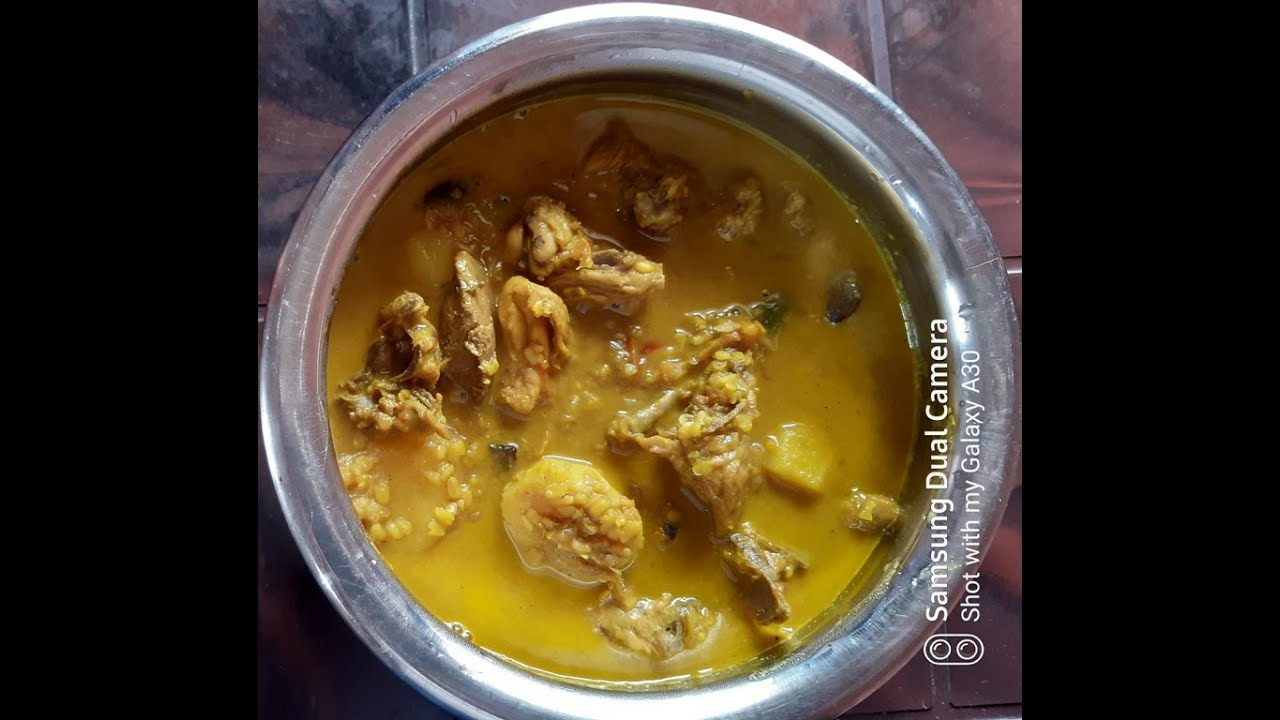 Mug Dal with Chicken - YouTube
