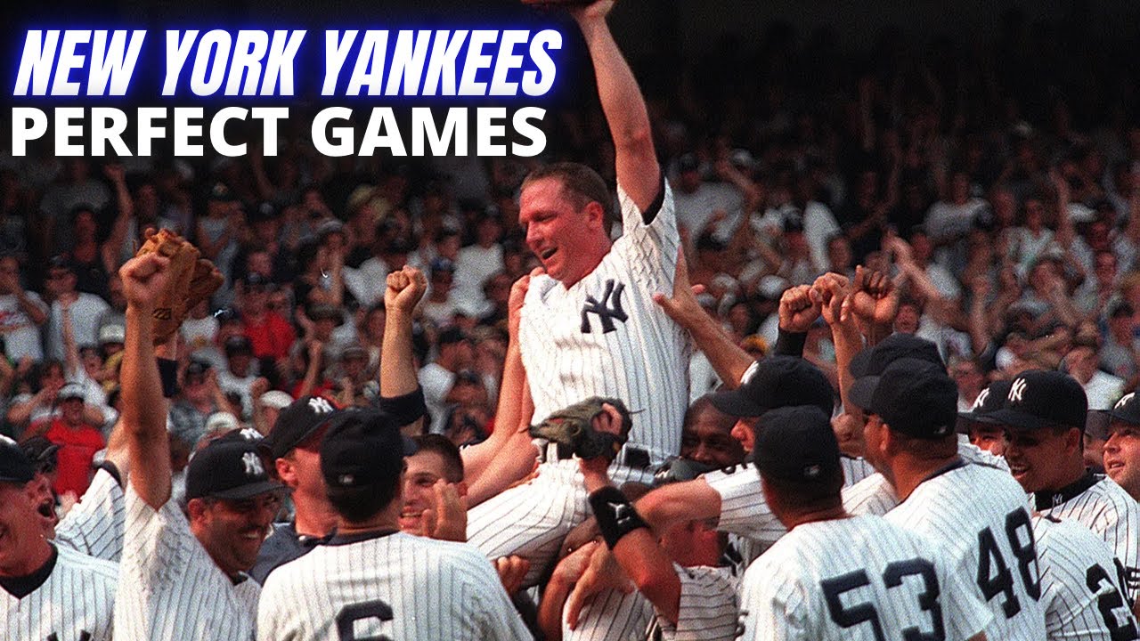 Every New York Yankee Perfect Game In Team History - YouTube