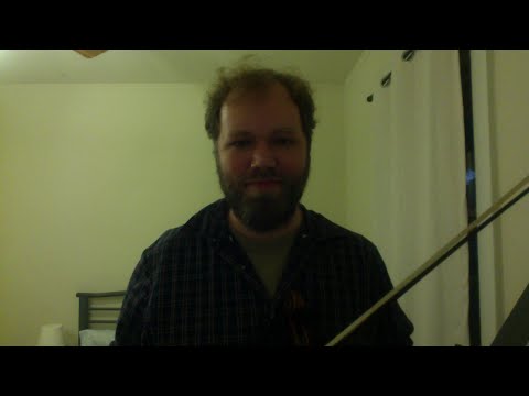 AFS #128 Czech Folk Song Violin Video #5 (whole song)