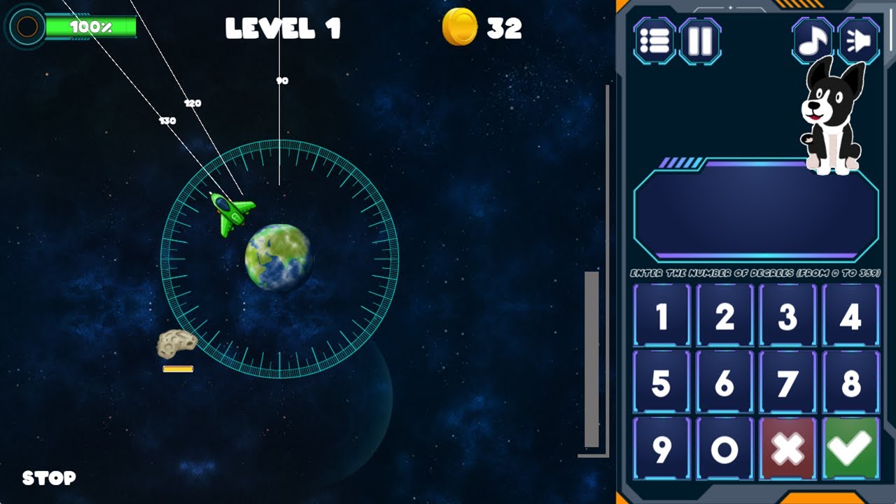 Math Orbital Cannon Game Overview - YouTube