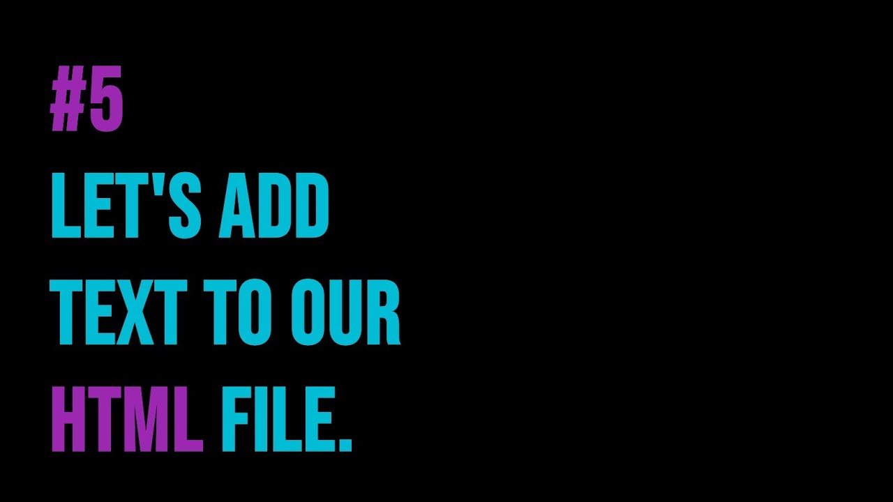 How to add text and tittles on our website page//HTML and CSS tutorials ...