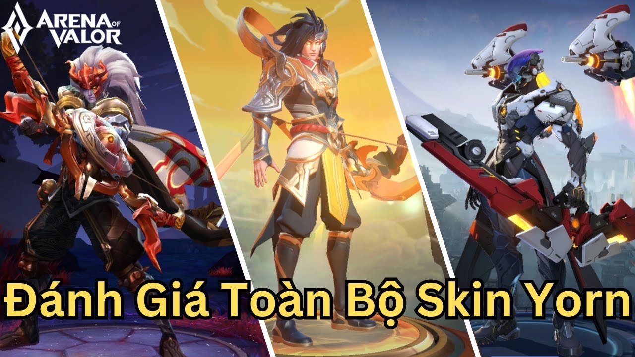 Đánh Giá Toàn Bộ Skin Yorn Và Leo Top Yorn - YouTube