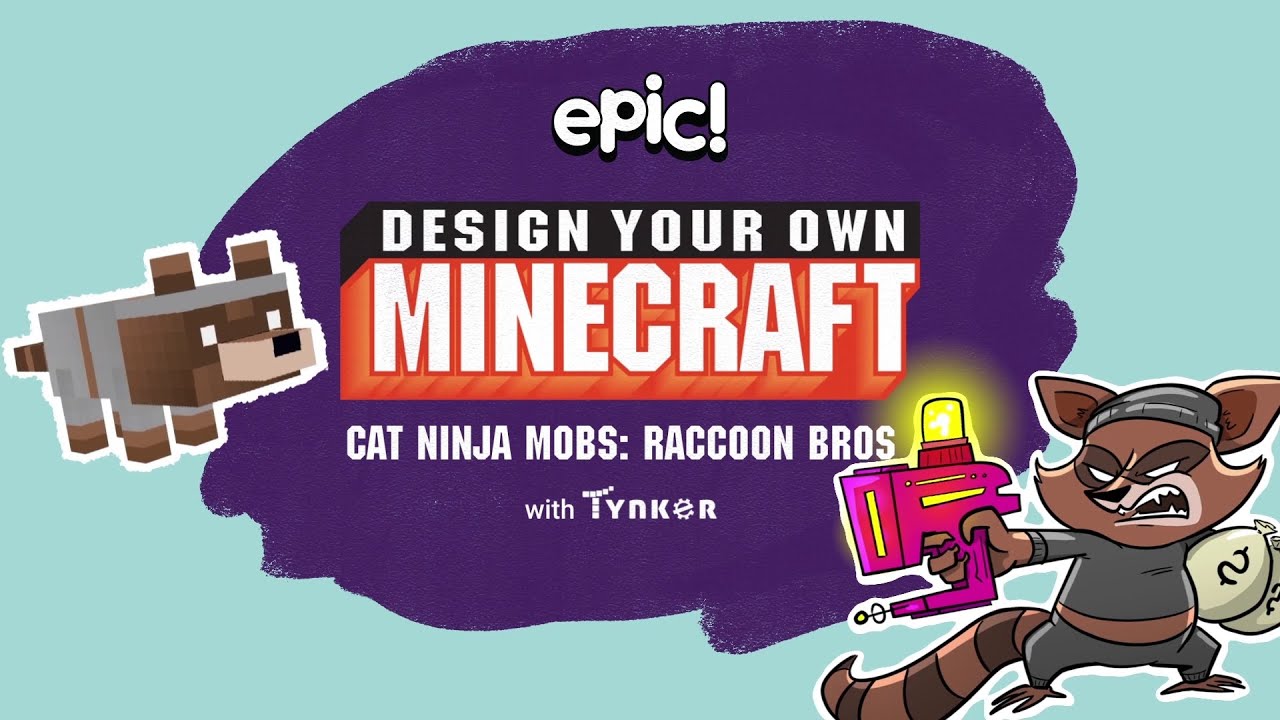 Design Your Own Minecraft | Raccoon Bros | Epic Originals - YouTube