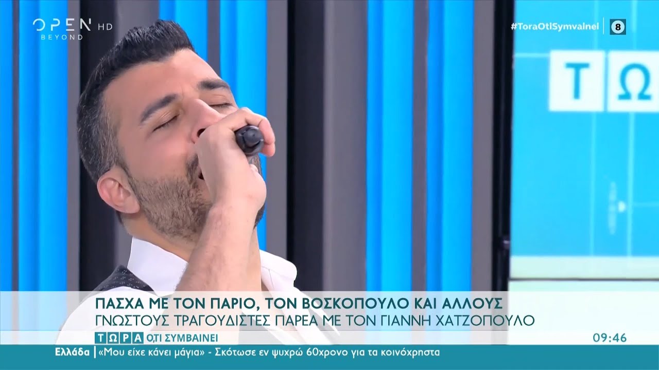 Γιάννης Χατζόπουλος - ΜΙΜΗΣΕΙΣ ΤΡΑΓΟΥΔΙΣΤΩΝ LIVE στο '' Τώρα ό,τι ...