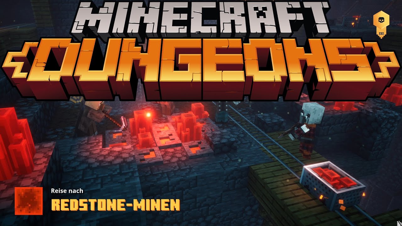 Minecraft Dungeons - Redstone Minen - YouTube