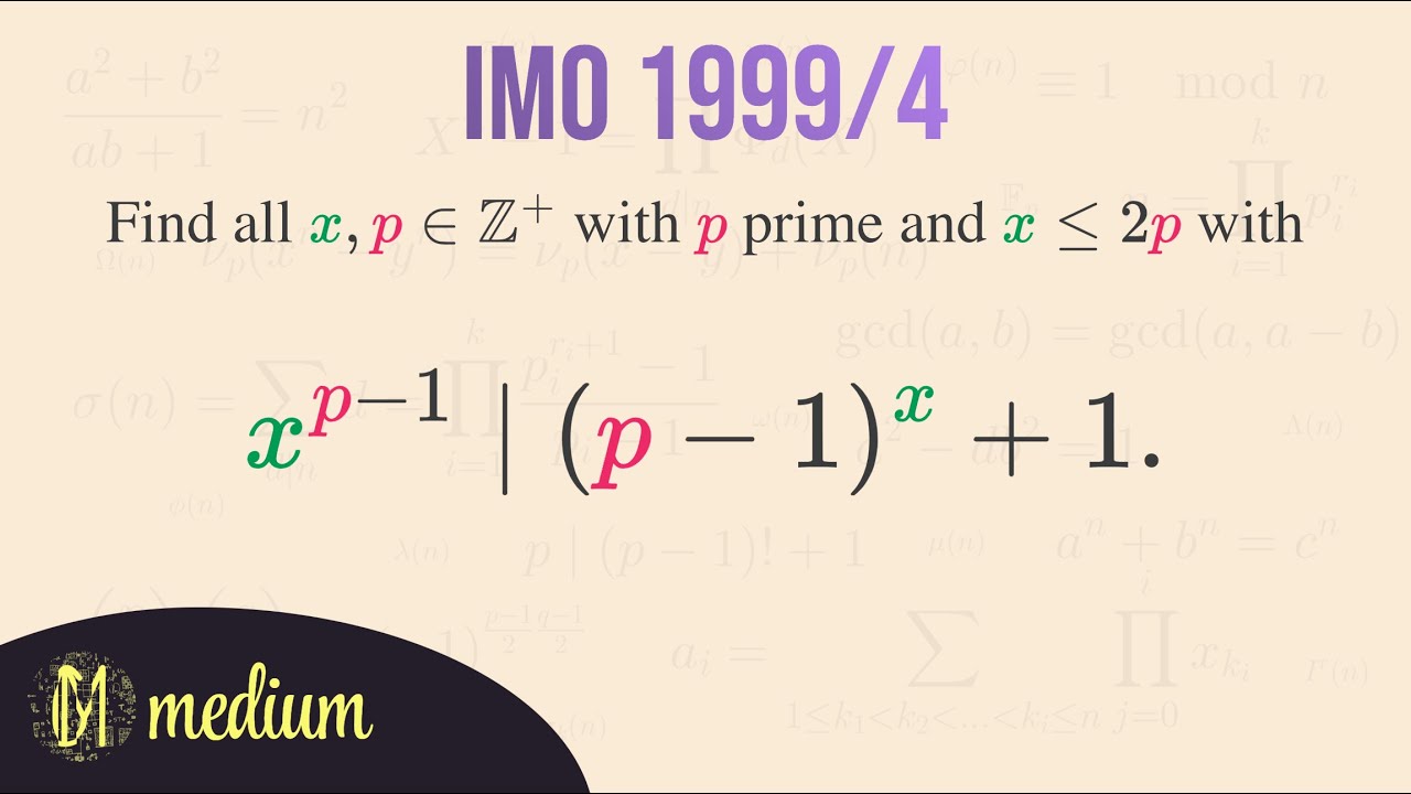 Using the order modulo a prime to solve a divisibility condition - YouTube
