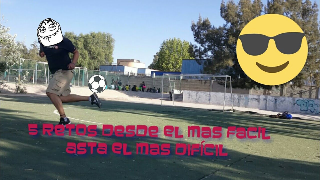 5 RETOS DE FÚTBOL PARA TODO MUNDO😎 - YouTube