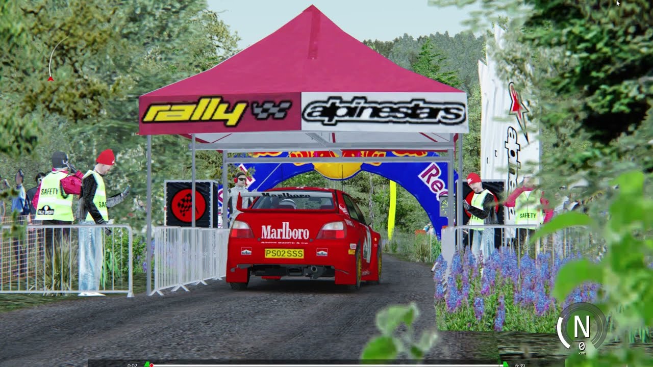 Assetto Corsa Rally stage Subaru Impreza - YouTube