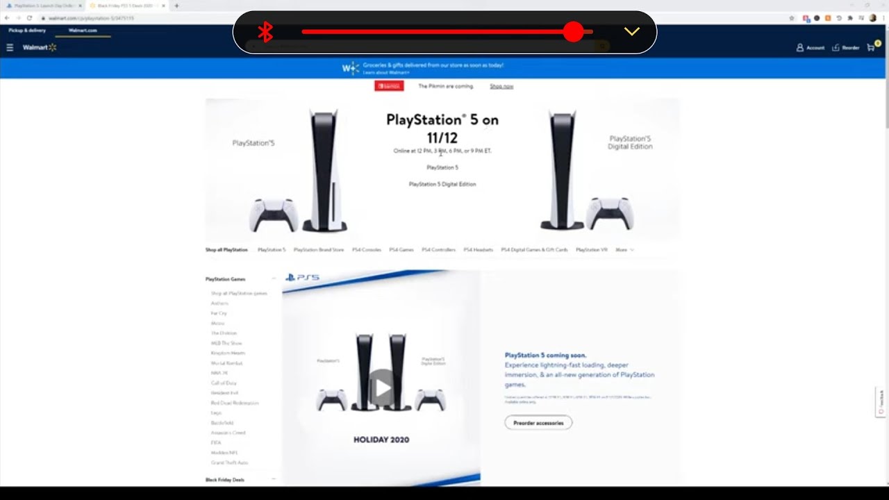 Walmart Confirm PS5 Orders On Launch Day And Time - YouTube