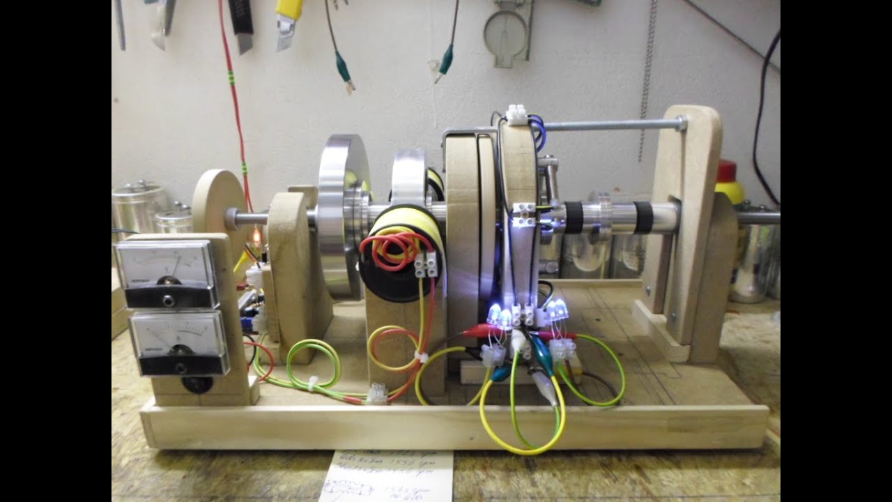 Flux Gate Generator - Update 14 T-1000 design - Ferrite rotor poles ...