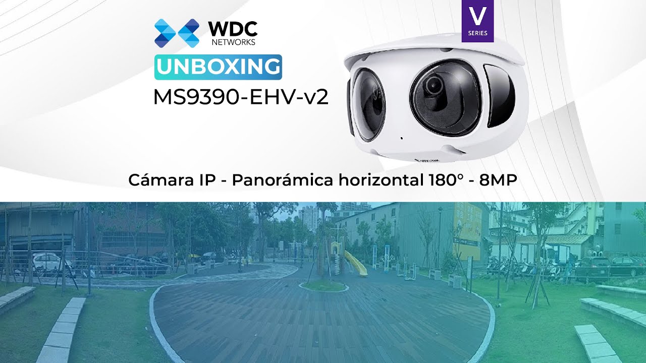 Cámara IP panorámica MS9390 EHV V2 Vivotek - YouTube