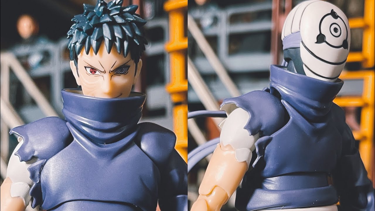 SH Figuarts Naruto Shippuden Obito Uchiha Action Figure Review Tamashii ...