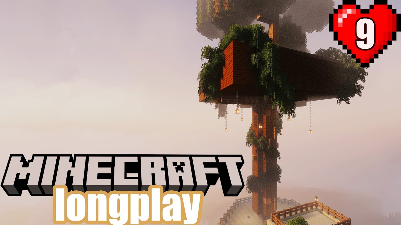 Minecraft - Ep #9 - Mob spawner, aesthetic, Relaxing Longplay | chill | study | (No commentary ...